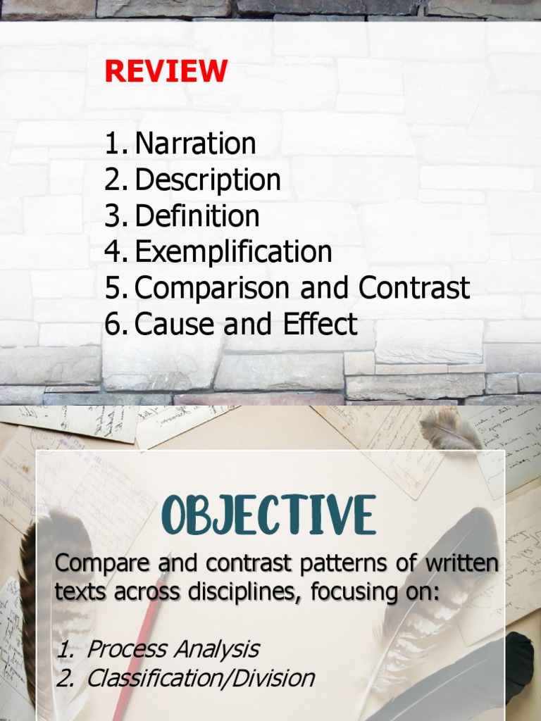 4 - Process Analysis - Classification or Division | PDF | Thesis | Concept