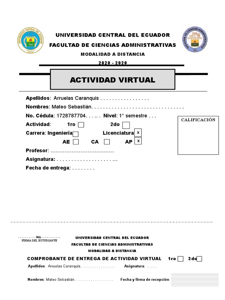 Actividad Virtual 2 | PDF