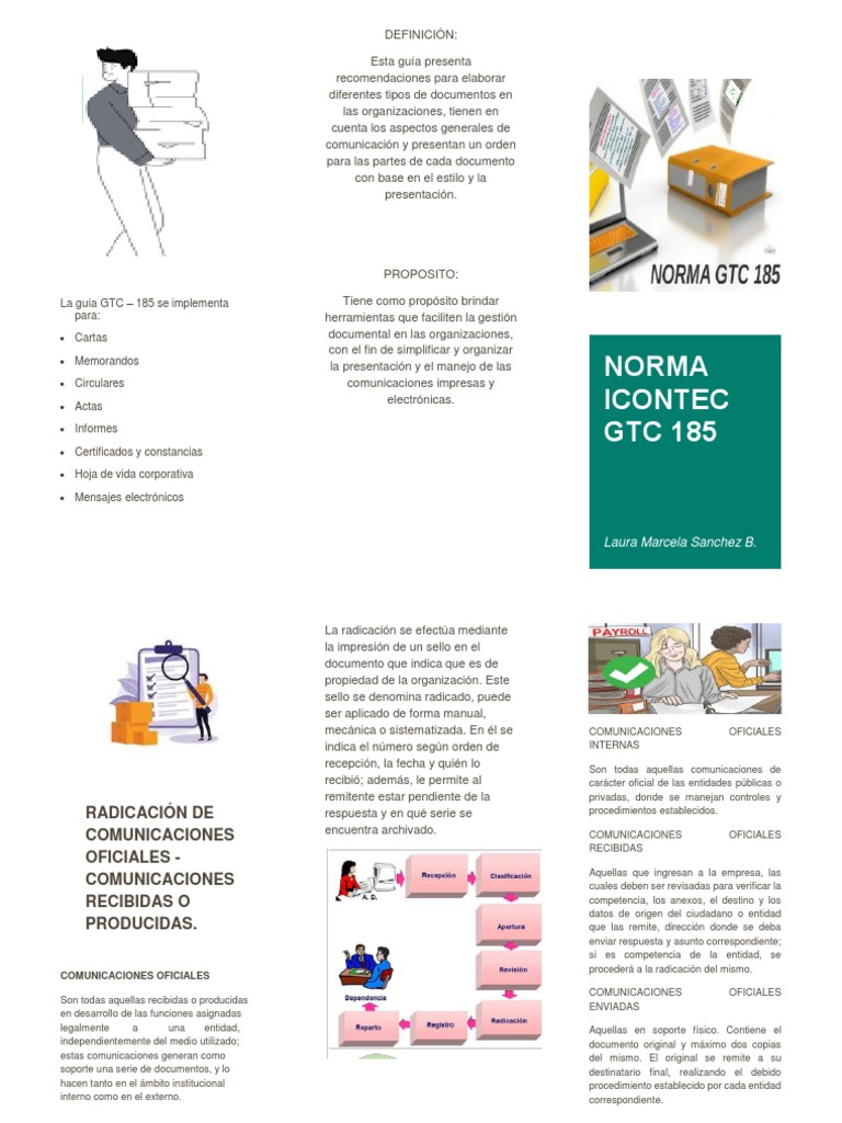 Plegable D e Las Normas GTC | PDF | Informática