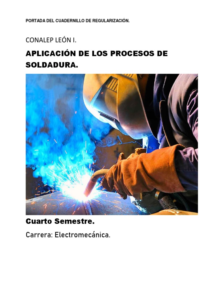 Cuadernillo Aplicacion de Los Procesos de Soldadura | PDF | Soldadura | Construcción