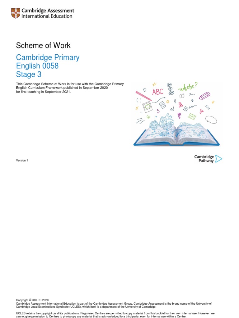 0058 Primary English Stage 3 Scheme of Work - tcm142-594860 | PDF ...