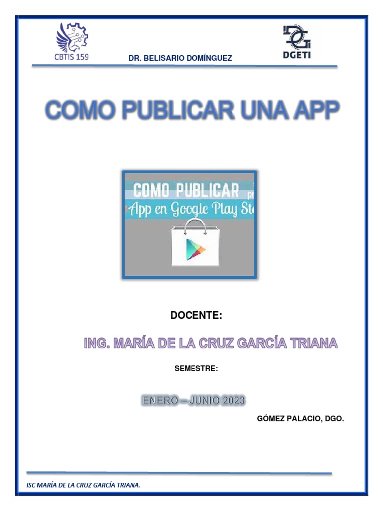 Como Publicar Una App en Play Store | PDF | Aplicación movil | Google Play Como Publicar Una App en Play Store | PDF | Aplicación movil | Google Play