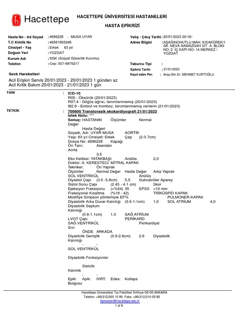 Epikriz PDF | PDF