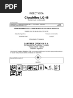 Ficha Tecnica Bingo SG | PDF | Insecticida | Agua