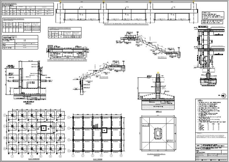 Office Building G+iii-Sheet 2-R1 | PDF | Civil Engineering ...