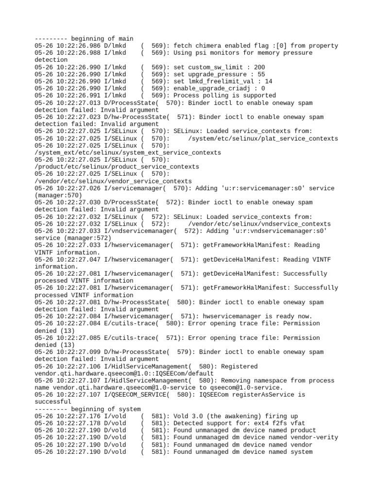 Logcat Prev Csc Log Pdf Computing Software Engineering 0838