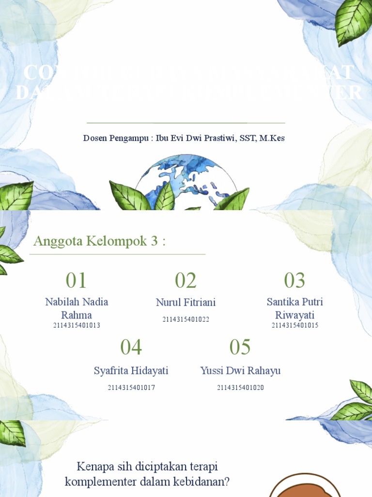 Terapi Komplementer Kebidanan | PDF