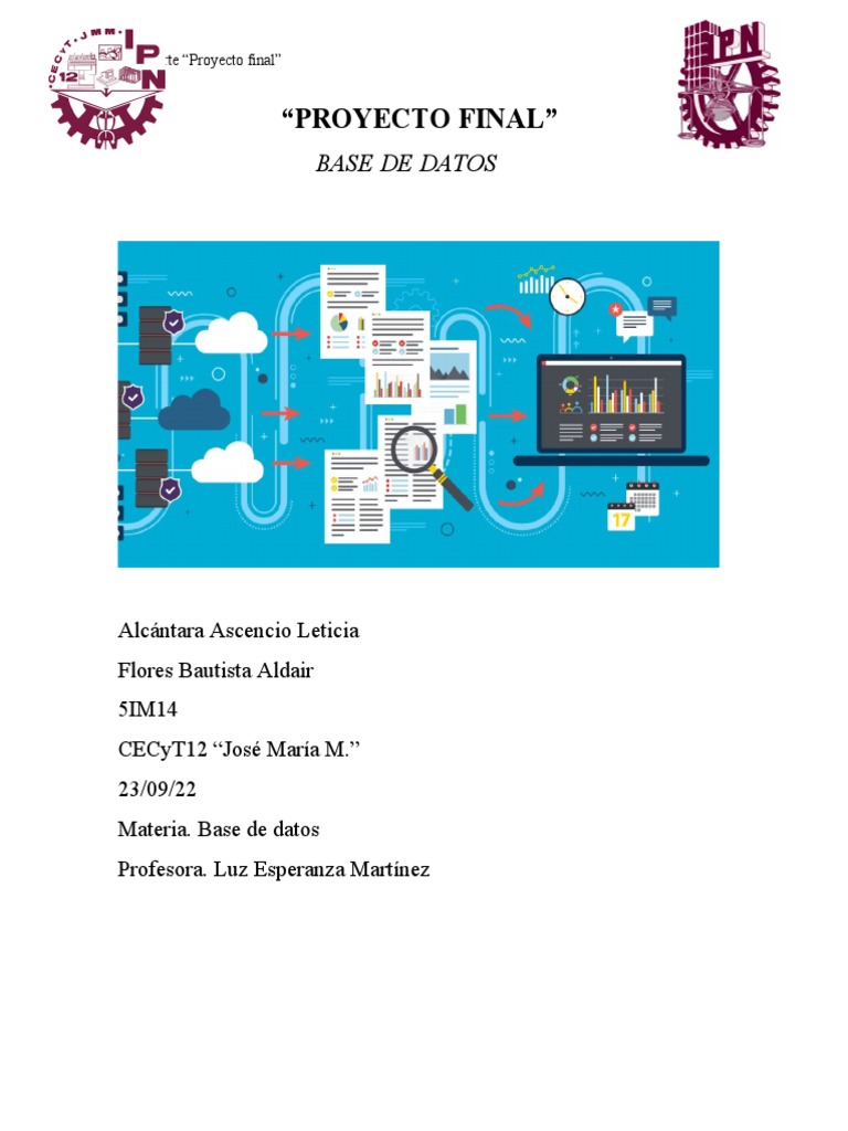 "Proyecto Final": Base de Datos | PDF