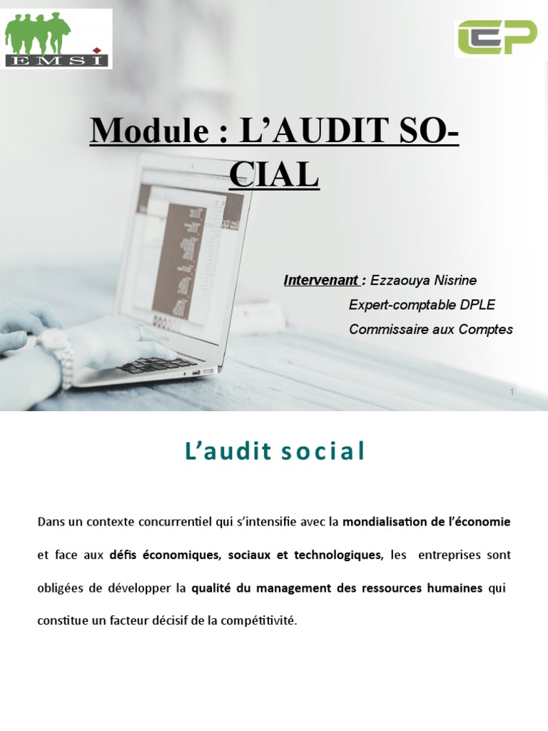 L'Audit Social - Support de Cours | PDF | Audit | Gestion des ressources humaines