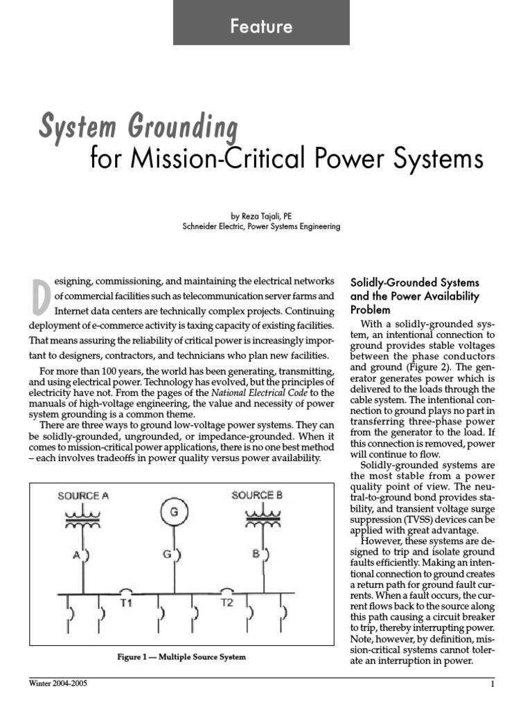 Grounding - 3 Phase | Download Free PDF | Resistor | Capacitor