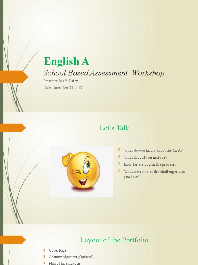 Sba Workshop Pdf Self Esteem Adolescence
