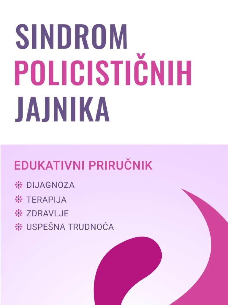 Sindrom Policisticnih Jajnika Prirucnik | PDF