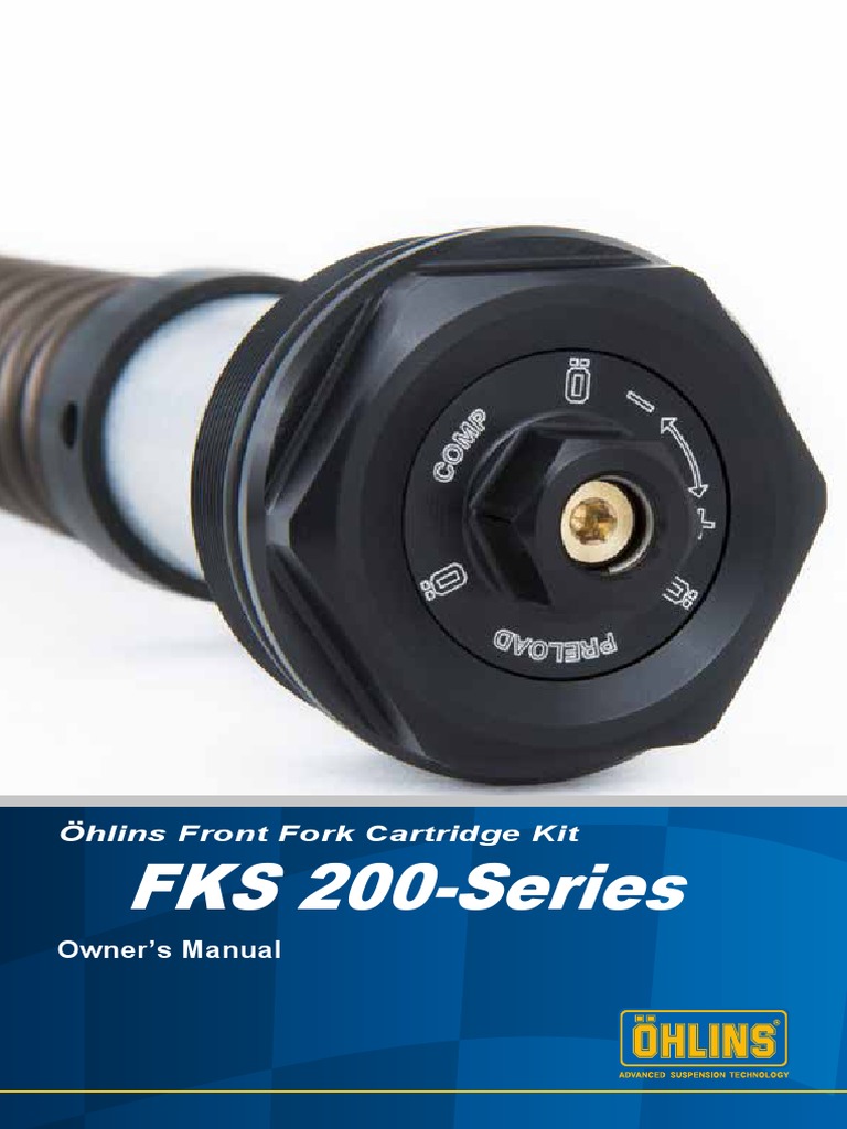 Ohlins - DTC - Bedienungsanleitung Oehlins Motorrad Fks 200 | PDF ...