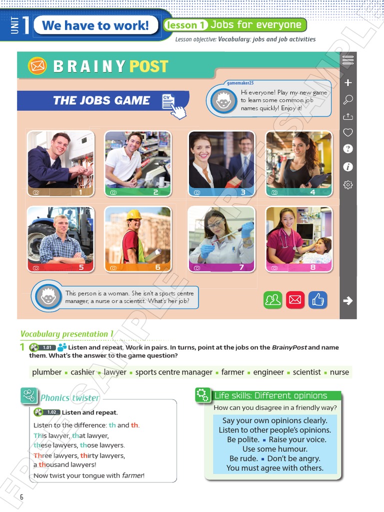 Student's Book Brainy Klasa 6 SB Units 12 | PDF