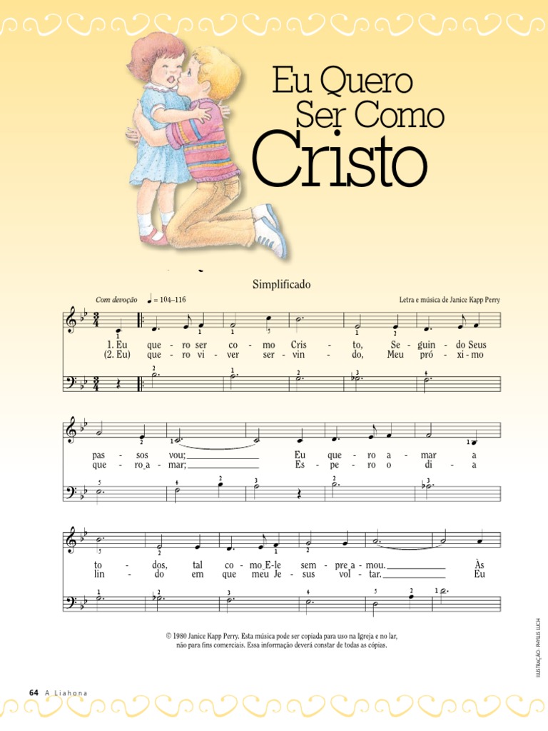 Eu Quero Ser Como Cristo (Simplificado) | PDF
