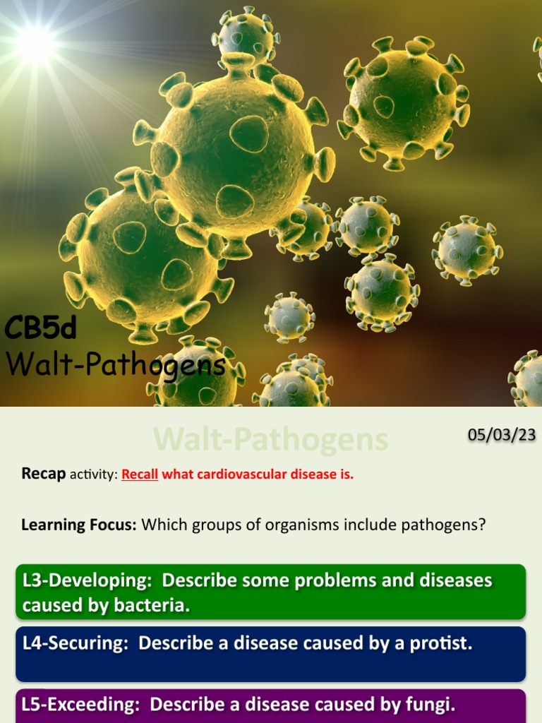 CB 5 D Pathogens | Download Free PDF | Pathogen | Infection