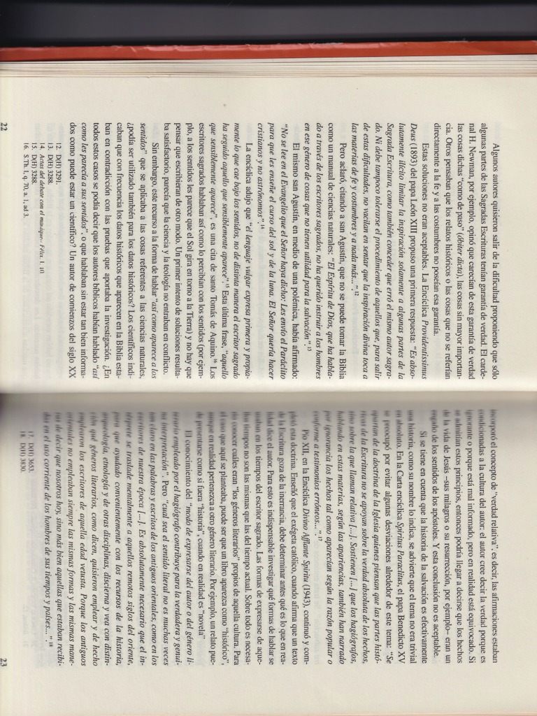 Sagradas Escrituras Cap 2 y 3 | PDF