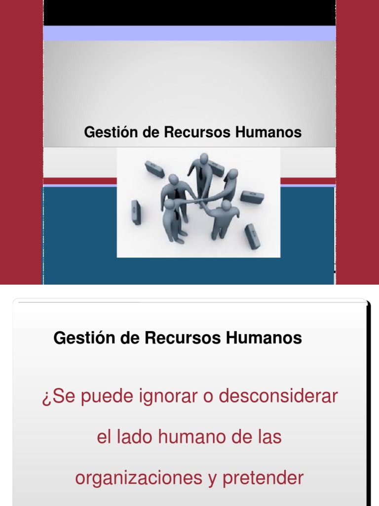 S11 - Gerenc - Recurso - Humano | PDF | Gestión de recursos humanos