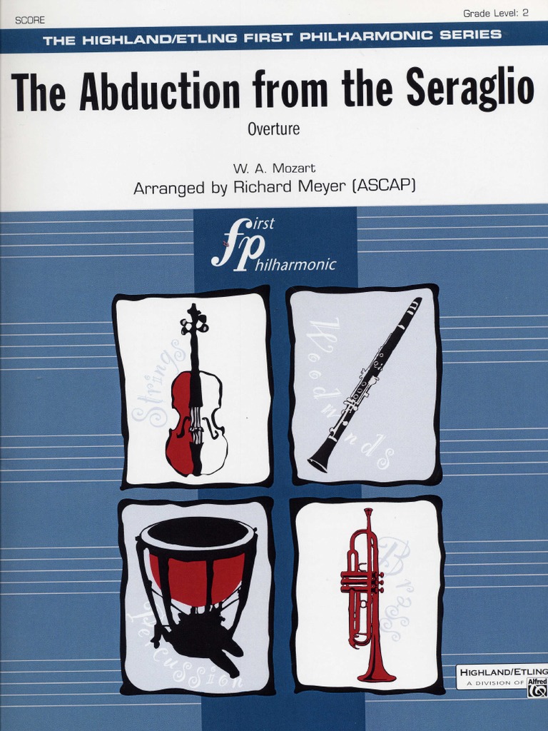 Abdiuction of The Seraglio Score | PDF