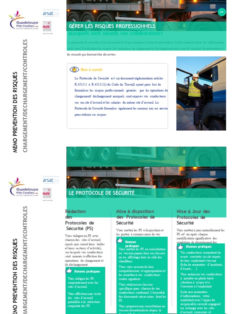 Protocole de Sécurité pour Chargement/Déchargement | PDF | Sécurité ...