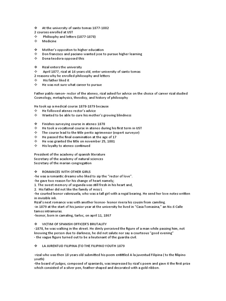 2 Courses Enrolled at UST | PDF