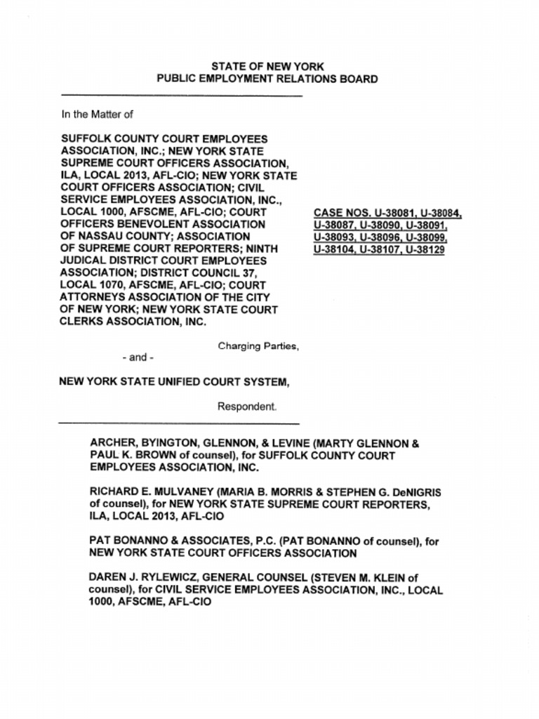 NYS PERB Decision - February 24, 2023 | PDF