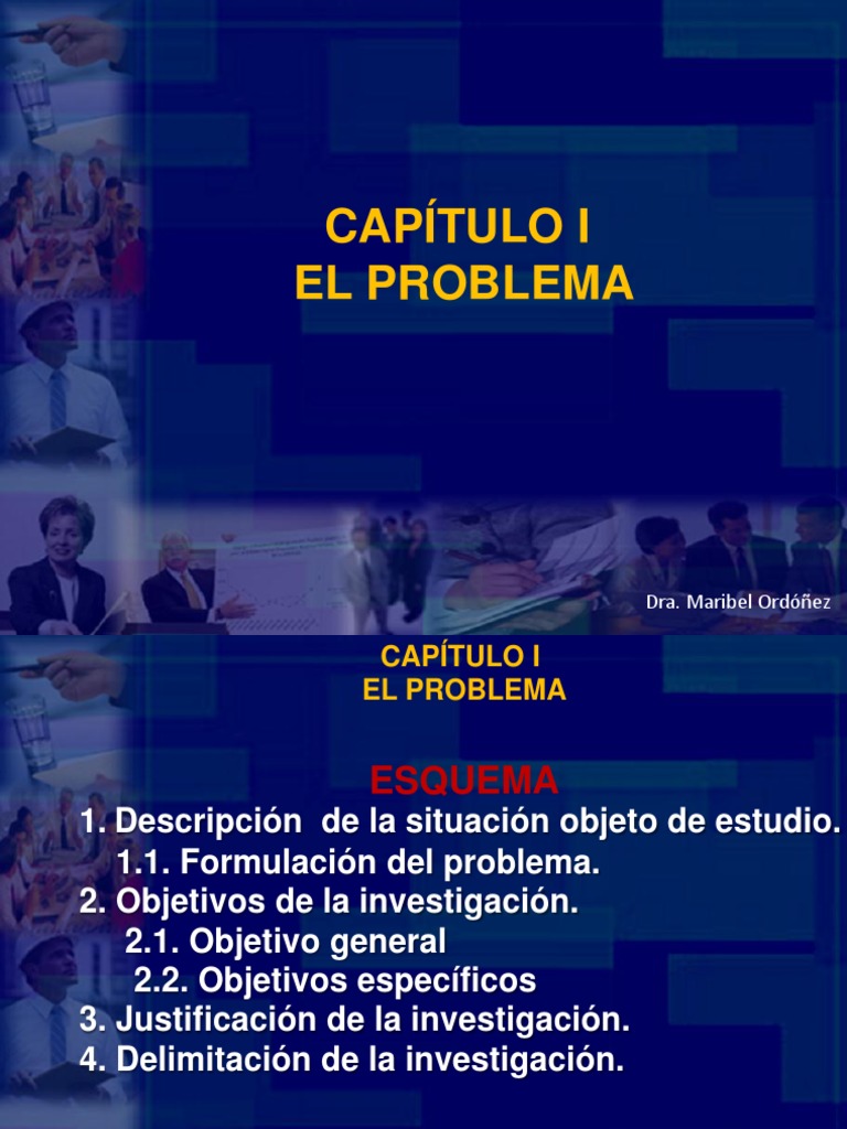 Cap I El Problema | PDF | Análisis | Teoría
