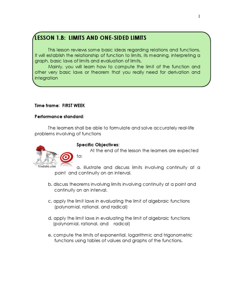 Limits Basic Cal | PDF | Area | Function (Mathematics)
