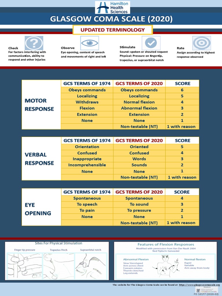 Glasgow 2020 Updated Terminology Neuro Trauma | PDF | Clinical Medicine ...