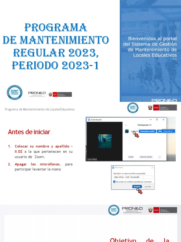 Asistencia Tecnica Programa de Mantenimiento Regular | PDF | Mueble