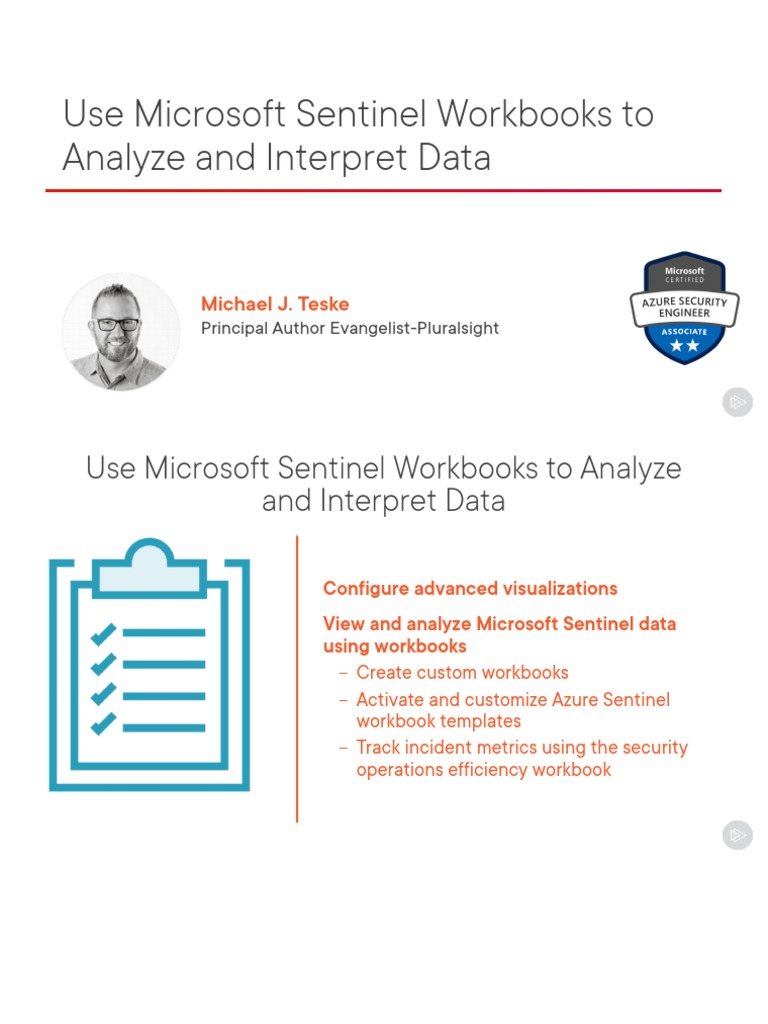 Use Microsoft Sentinel Workbooks To Analyze and Interpret Data Slides | PDF | Software ...