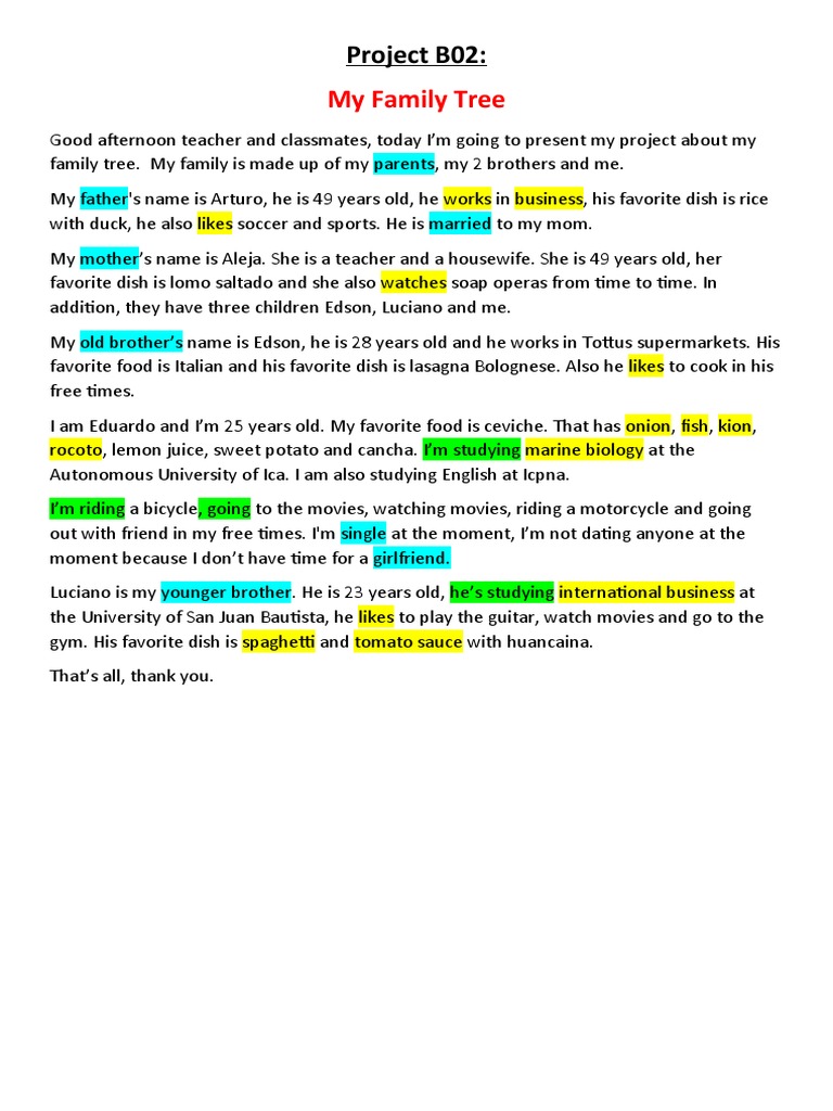 Project B02 | PDF | Lifestyle