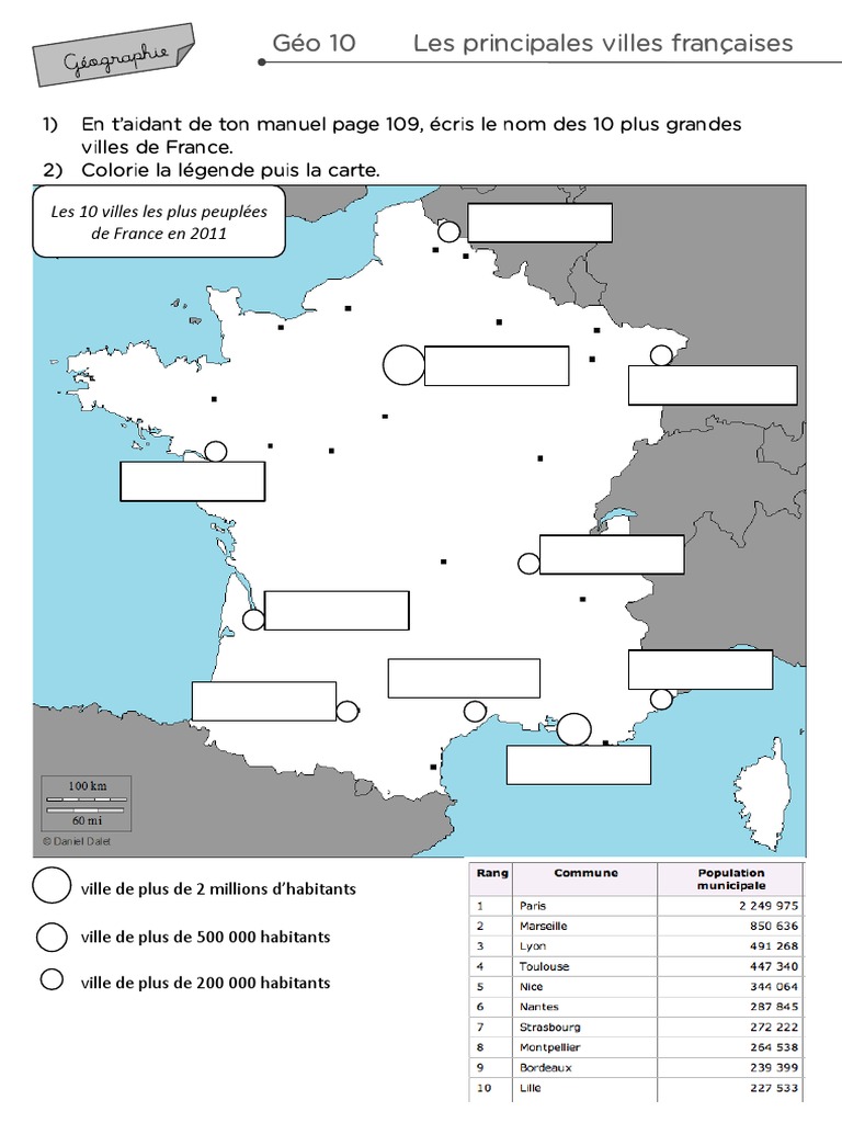 Carte 10 Villes | PDF