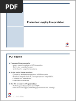 Production Logging (PLT) | PDF | Flow Measurement | Applied And ...