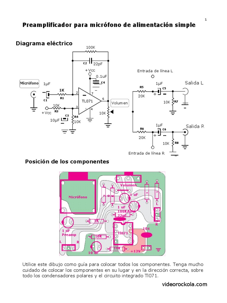 Pre Mic Simple | PDF | Micrófono | Ingeniería Informática