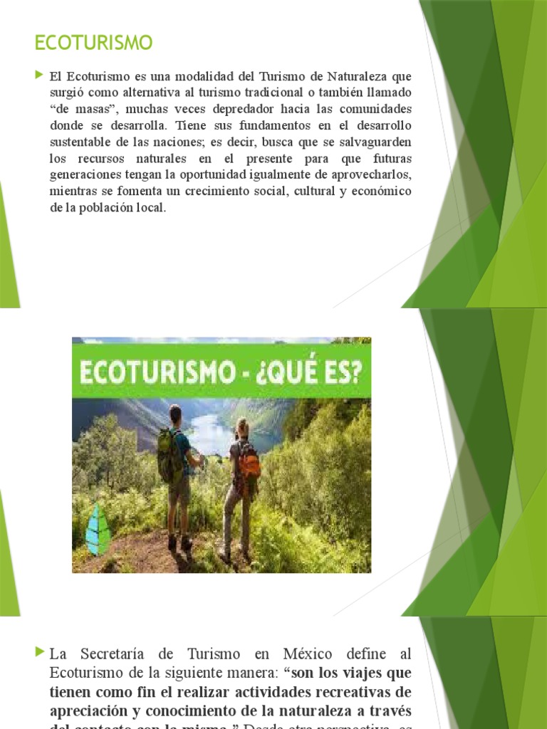 Ecoturismo y Actividades | PDF | Turismo