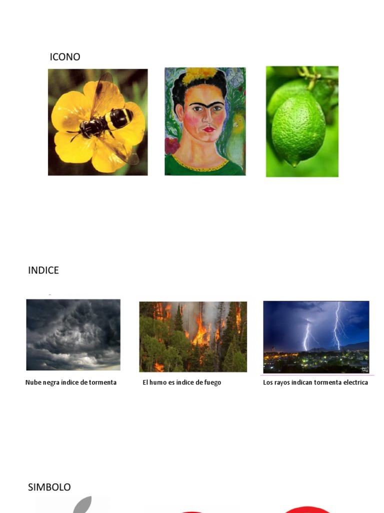 Icono Indice Simbolo | PDF