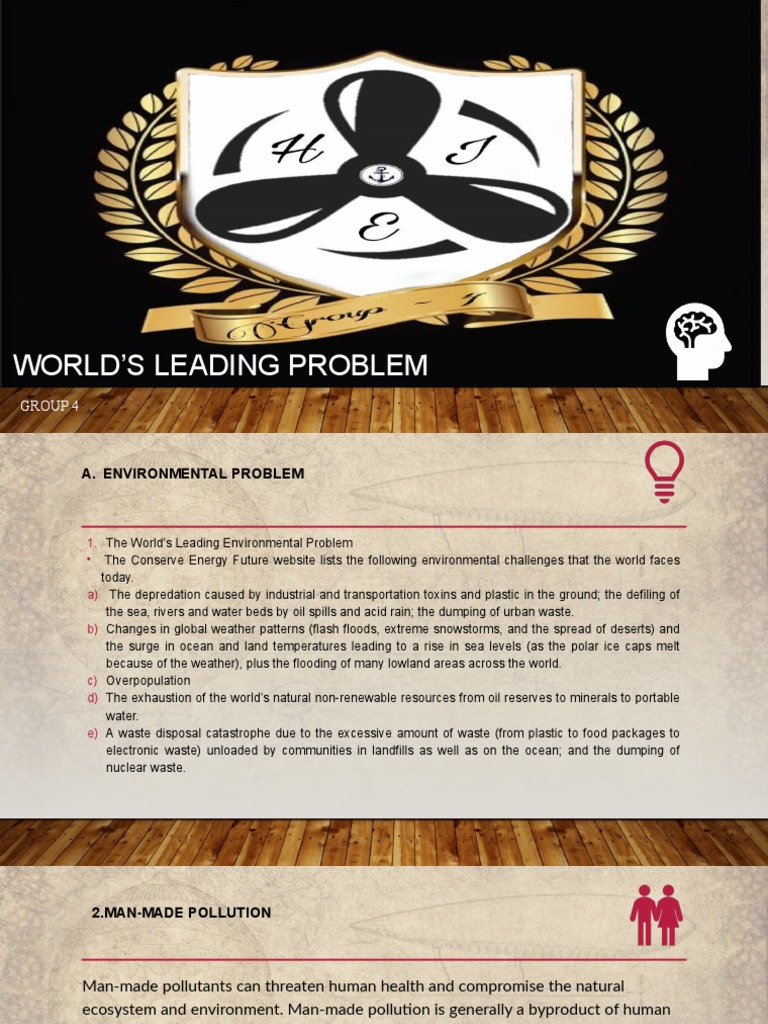 Worlds Leading Problem | PDF | Climate Change | Food Security