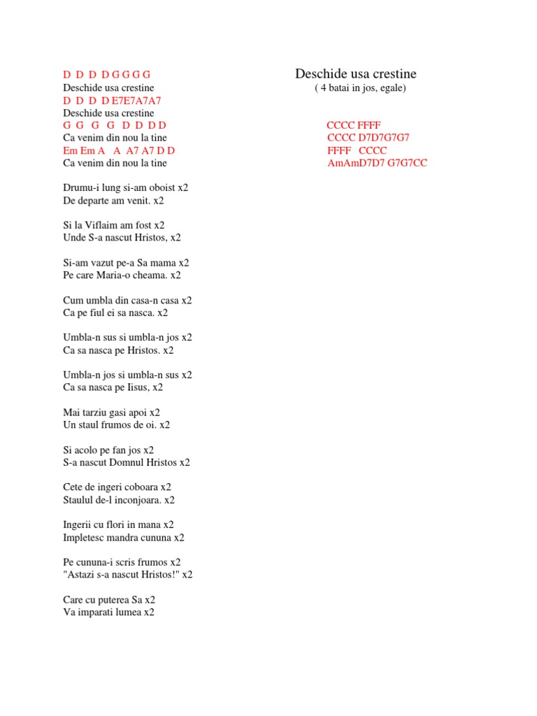 Deschide Usa Crestine | PDF