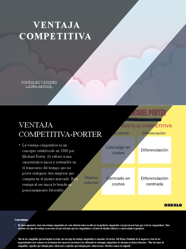 Ventaja Competitiva | PDF | Marketing | Mercado (economía)