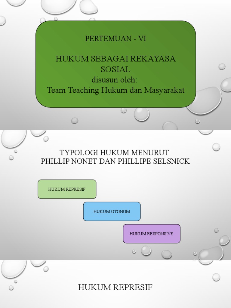 Hukum Sebagai Rekayasa Sosial | PDF
