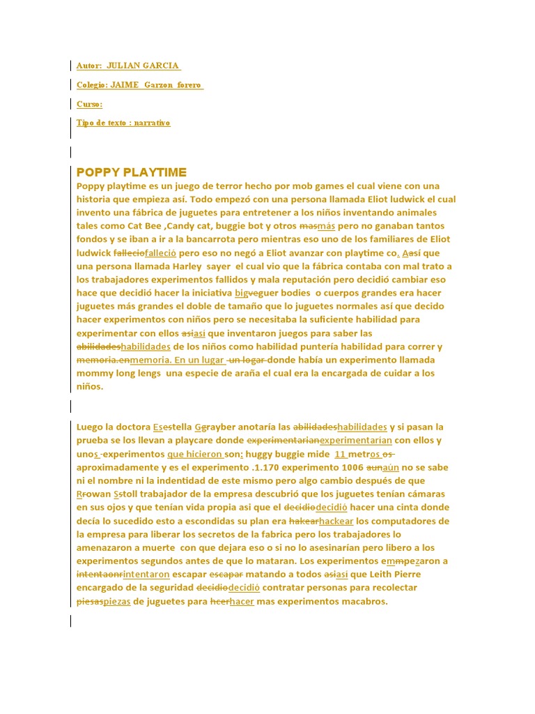 Poppy Playtime 56 | PDF