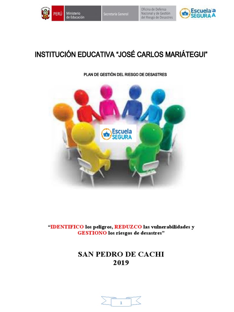 Esquema Plan GRD | Descargar gratis PDF | Riesgo | Reducción de Desastres