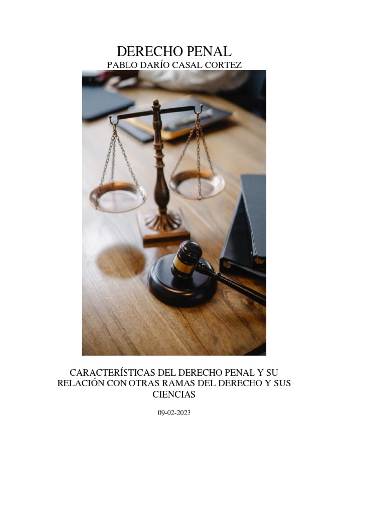 Características y Relaciones | PDF | Derecho penal | Crímenes