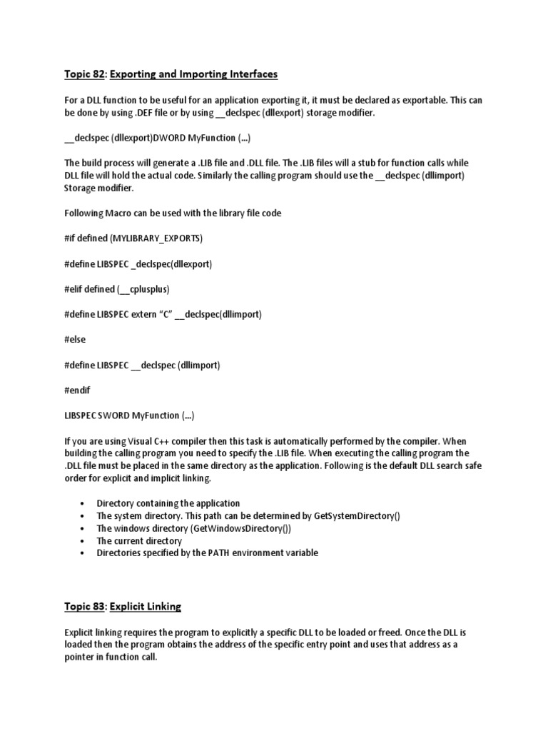 Topics 82 92 | PDF | Command Line Interface | Thread (Computing)
