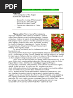 Region 10 Food Delicacies and Accomodations | PDF