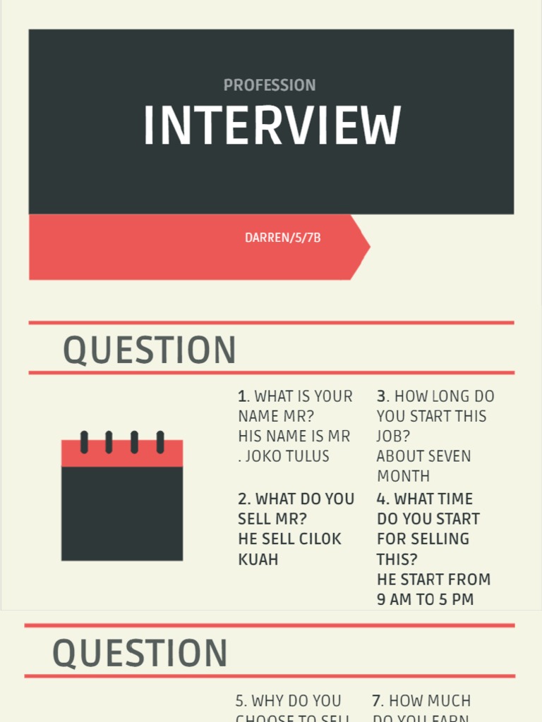 Profession Presentation | PDF