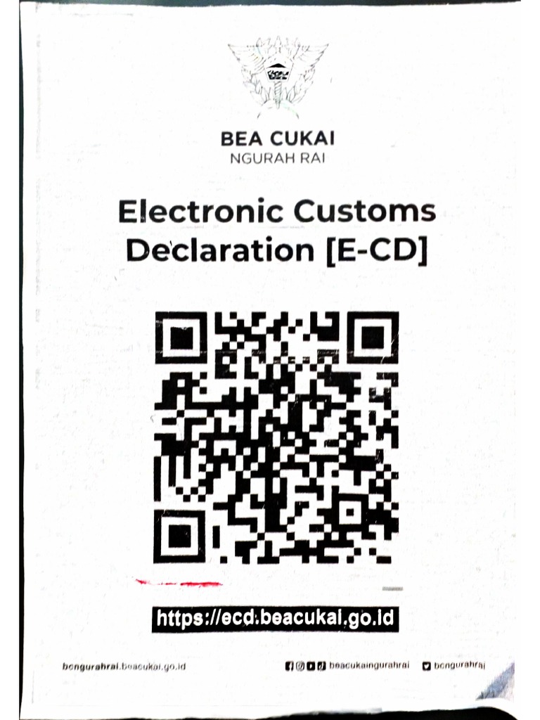 Beacukai Qrcode | PDF