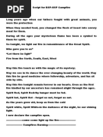 BSP and GSP Backyard Camping Opening | PDF | Scouting | Outdoor ...