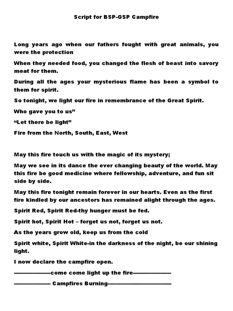 Script For BSP | PDF